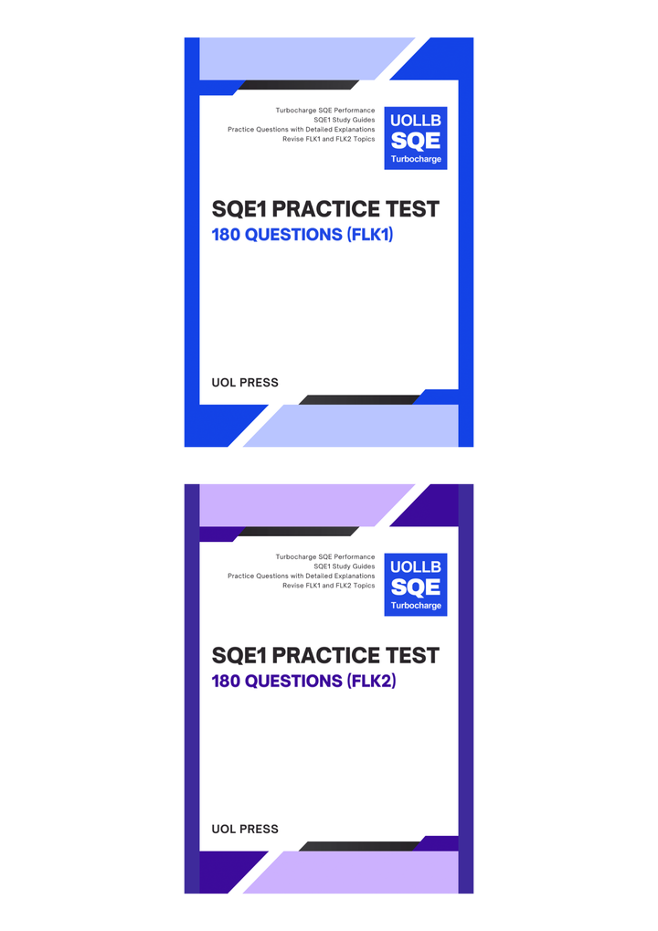 SQE1 Exam Dates – UOLLB®